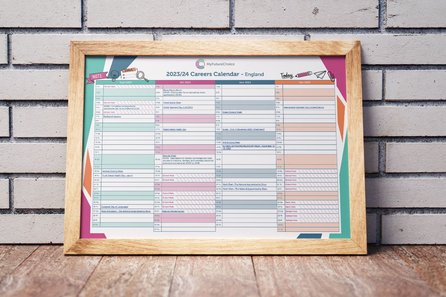 2024/25 Interactive Careers Calendar for Schools & Colleges ...